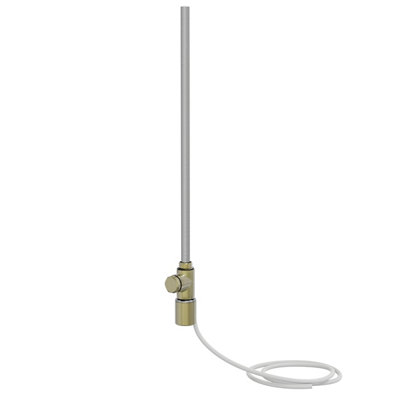 Right Radiators 400W Brushed Brass Dual Fuel Electric Heating Element ...
