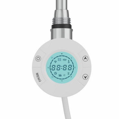 Right Radiators 400W Thermostatic Smart WiFi Towel Rail Radiator ...