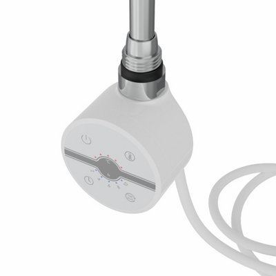 Right Radiators 600W Thermostatic Touch Screen Heated Towel Rail ...