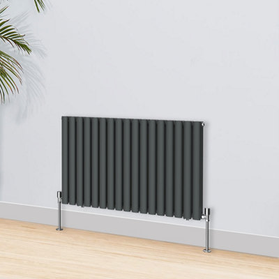 Right Radiators 600x1003mm Horizontal Double Oval Column Designer ...