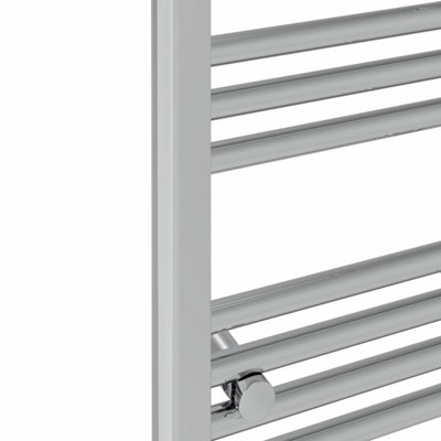 Right Radiators 600x400 mm Straight Heated Towel Rail Radiator Bathroom ...