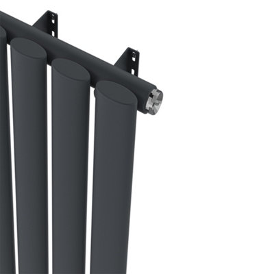 Right Radiators 600x413mm Horizontal Single Oval Column Designer ...