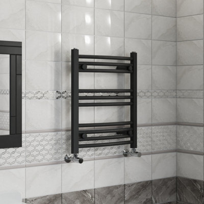 Right Radiators 600x500 mm Curved Heated Towel Rail Radiator Bathroom ...