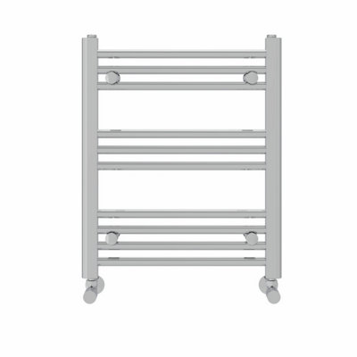 Right Radiators 600x500 mm Straight Heated Towel Rail Radiator Bathroom ...
