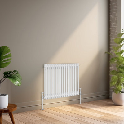 Right Radiators 600x830 mm Horizontal Traditional 2 Column Cast Iron ...