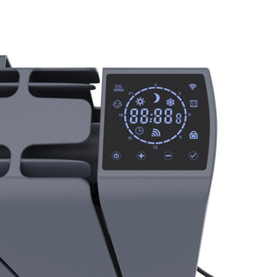 Right Radiators 700W Electric Ceramic Portable Radiator Wall Mounted Smart WiFi Control Heater ...