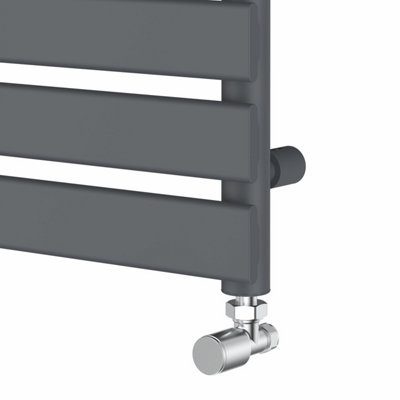 Right Radiators 800x450 mm Designer Flat Panel Heated Towel Rail ...
