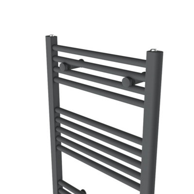 Right Radiators 800x500 mm Vertical Straight Heated Towel Rail Radiator ...