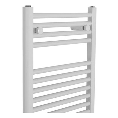 Right Radiators 970x450 mm Vertical Straight Heated Towel Rail Radiator ...
