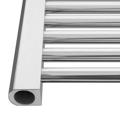 Right Radiators Electric Heated Towel Rail Radiator Curved Pre-filled ...