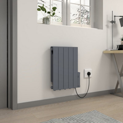 Right Radiators Electric Oil Filled Radiator WiFi Timer Portable Wall ...