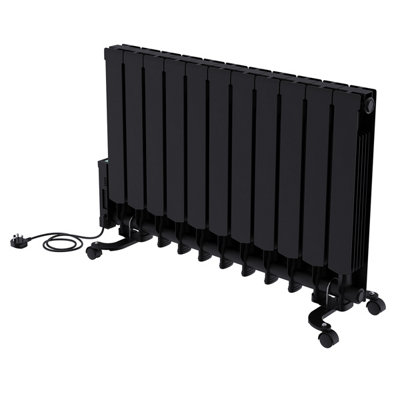 Right Radiators Electric Oil Filled Radiator WiFi Timer Portable Wall ...