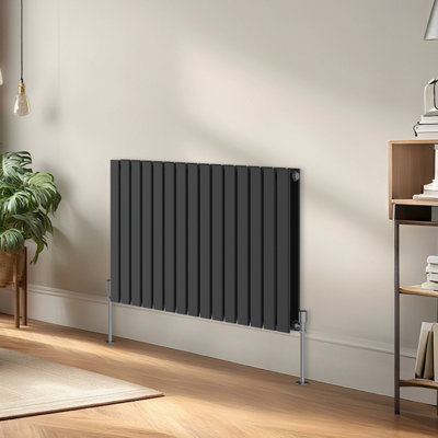 Right Radiators Horizontal Double Flat Panel Rads Designer Radiator ...
