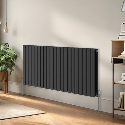 Right Radiators Horizontal Double Flat Panel Rads Designer Radiator ...