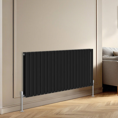 Right Radiators Horizontal Double Flat Panel Rads Designer Radiator ...