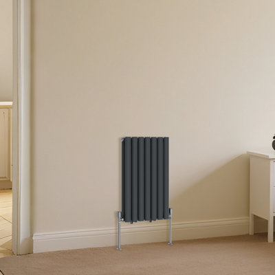 Right Radiators Horizontal Double Oval Column Rads Designer Radiator ...