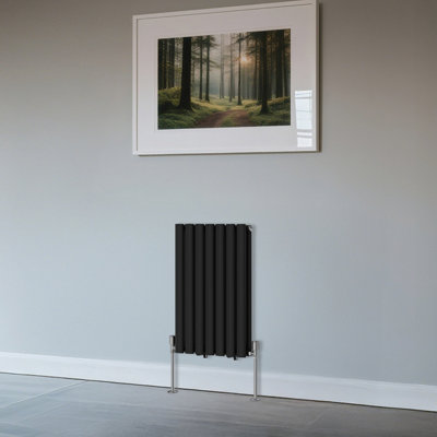 Right Radiators Horizontal Double Oval Column Rads Designer Radiator ...