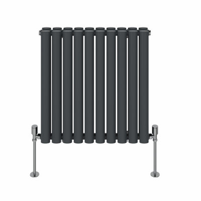 Right Radiators Horizontal Double Oval Column Rads Designer Radiator ...