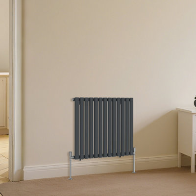 Right Radiators Horizontal Single Oval Column Rads Designer Radiator ...