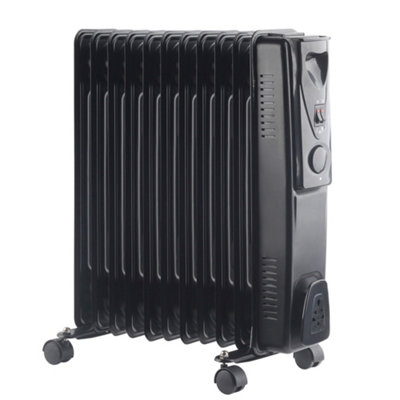 Right Radiators Oil Filled Radiator 11 Fin 2500W Electric Portable ...