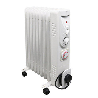 Right Radiators Oil Filled Radiator 9 Fin 2000W Portable Electric ...