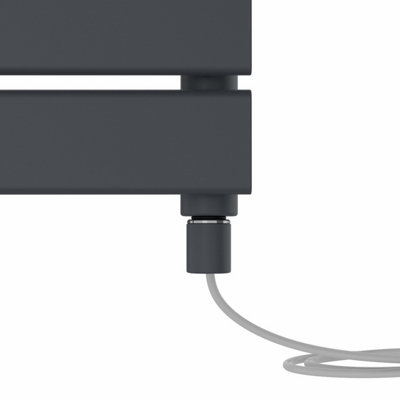 Right Radiators Prefilled Electric Flat Panel Heated Towel Rail ...