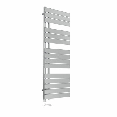 Right Radiators Prefilled Electric Heated Towel Rail Flat Panel Ladder ...