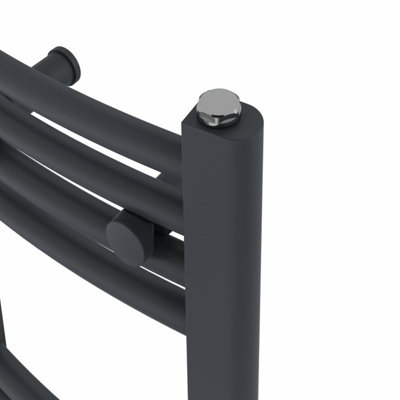 Right Radiators Prefilled Thermostatic Electric Heated Towel Rail ...