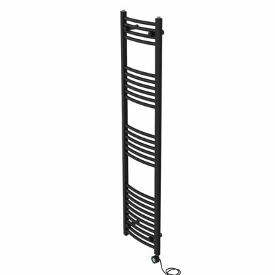 Right Radiators Prefilled Thermostatic Electric Heated Towel Rail ...