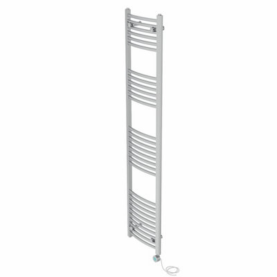 Right Radiators Prefilled Thermostatic Electric Heated Towel Rail ...