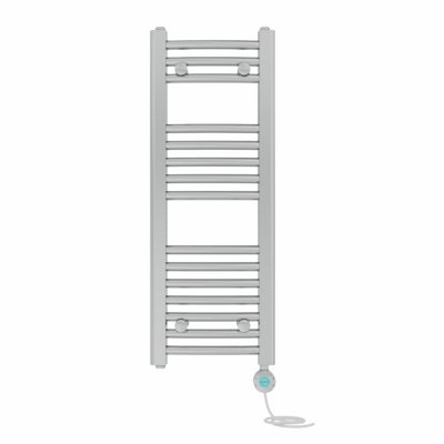 Right Radiators Prefilled Thermostatic Electric Heated Towel Rail ...