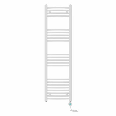 Right Radiators Prefilled Thermostatic Electric Heated Towel Rail ...