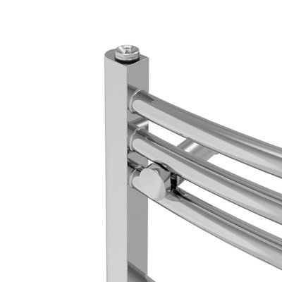 Right Radiators Prefilled Thermostatic Electric Heated Towel Rail ...