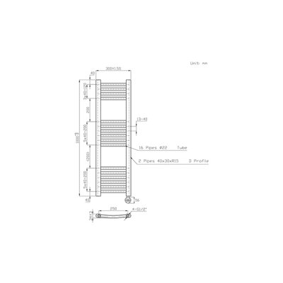 Right Radiators Prefilled Thermostatic Electric Heated Towel Rail ...