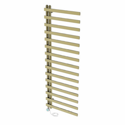 Right Radiators Prefilled Thermostatic Electric Heated Towel Rail ...