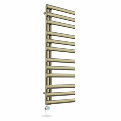 Right Radiators Prefilled Thermostatic WiFi Electric Heated Towel Rail ...