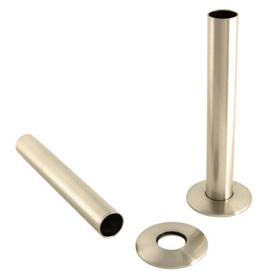 Right Radiators Radiator Pipes and Collars Easy Fit Packs 180mm Pipes ...