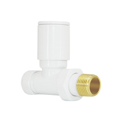 Buy Right Radiators Radiator Valve 15mm Manual Straight Valves One Pair ...