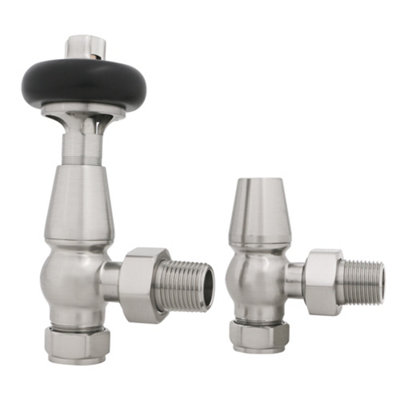 Right Radiators Traditional Antique Design TRV Thermostatic Brass ...