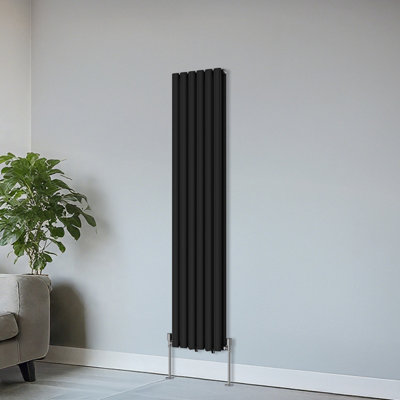 Right Radiators Vertical Double Oval Column Rads Designer Radiator ...