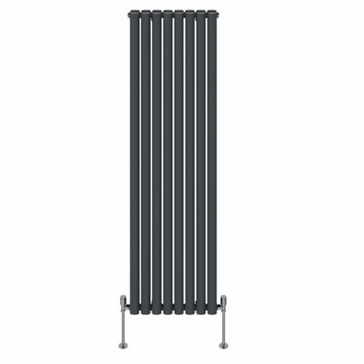 Right Radiators Vertical Double Oval Column Rads Designer Radiator ...