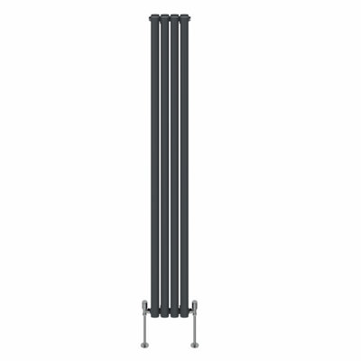Right Radiators Vertical Double Oval Column Rads Designer Radiator ...