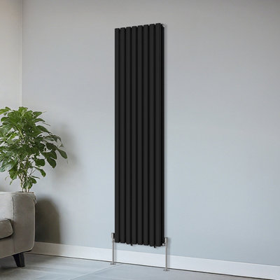 Right Radiators Vertical Double Oval Column Rads Designer Radiator ...