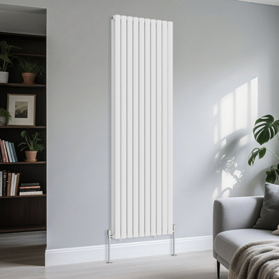 Right Radiators Vertical Double Oval Column Rads Designer Radiator ...