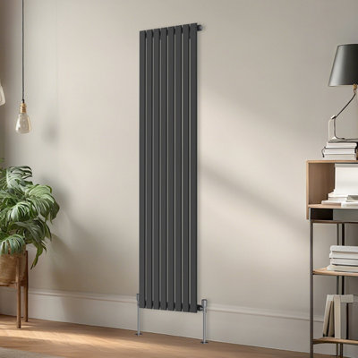 Right Radiators Vertical Single Flat Panel Rads Designer Radiator ...