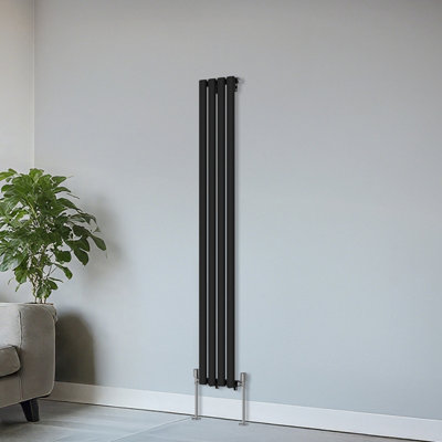 Right Radiators Vertical Single Oval Column Rads Designer Radiator ...