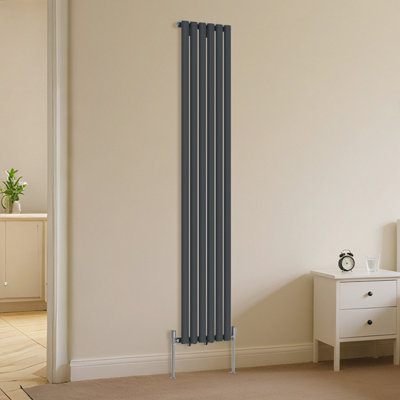 Right Radiators Vertical Single Oval Column Rads Designer Radiator ...