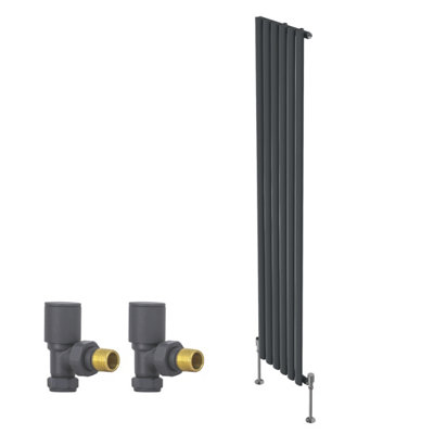 Right Radiators Vertical Single Oval Column Rads Designer Radiator ...
