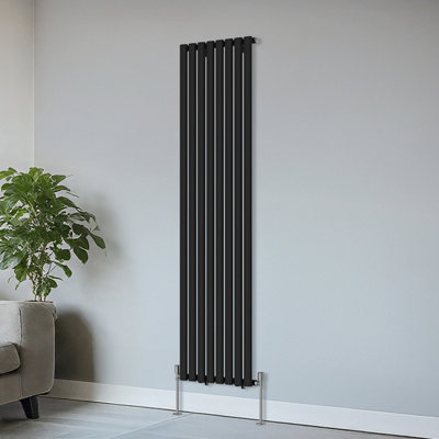 Right Radiators Vertical Single Oval Column Rads Designer Radiator ...