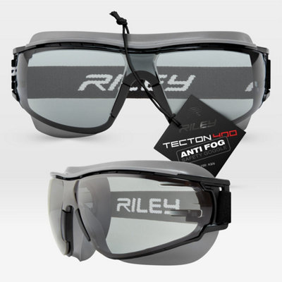 RILEY Sparta Compact 2 in 1 Safety Spoggles Goggles with Detachable ...